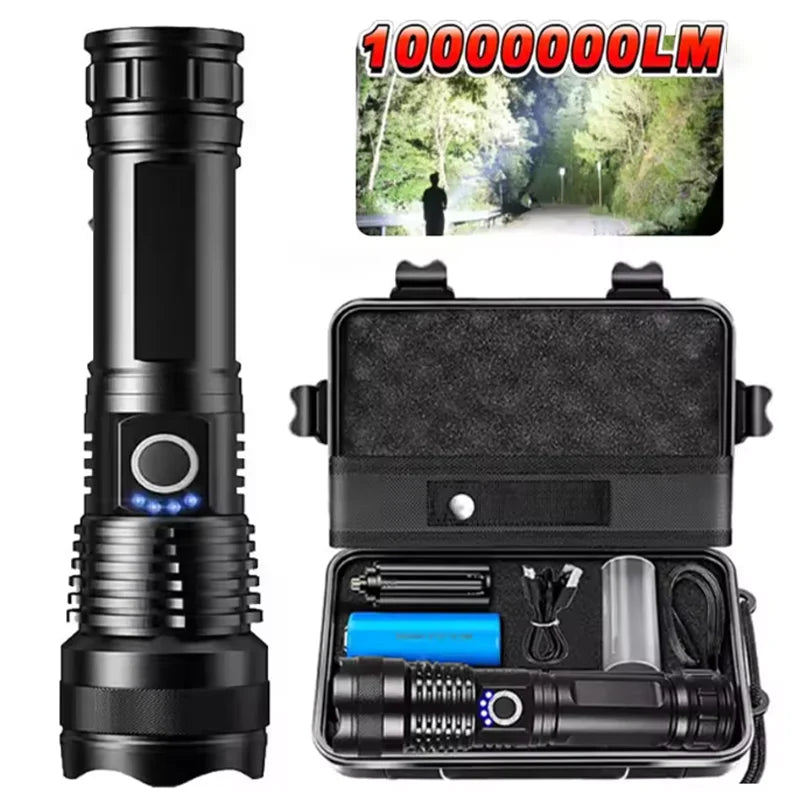 2025 High quality Outdoor-Focused Rechargeable LED Tactical Flashlight ...